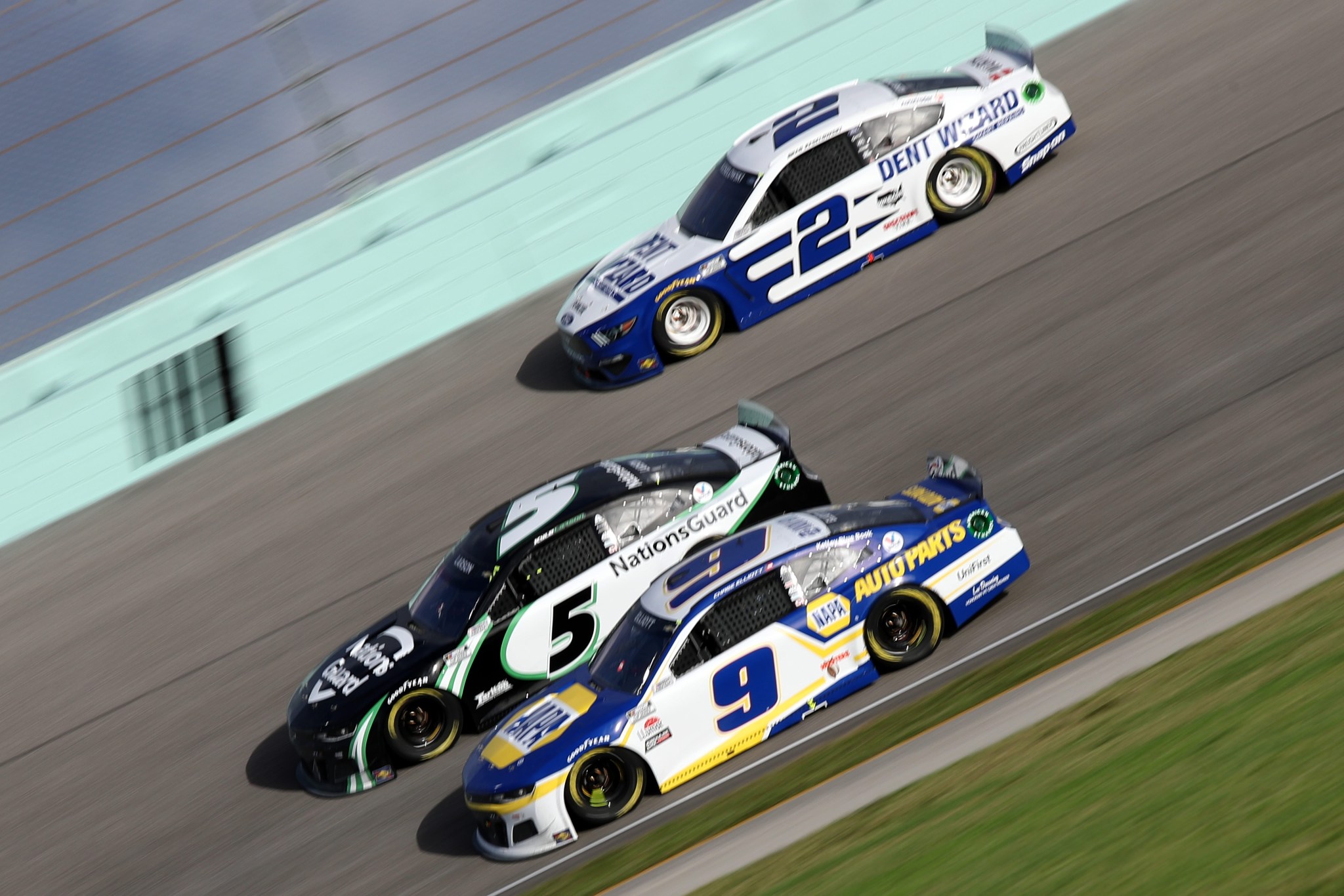 Larson didn’t have long run pace on Sunday to win at Homestead, what he ...