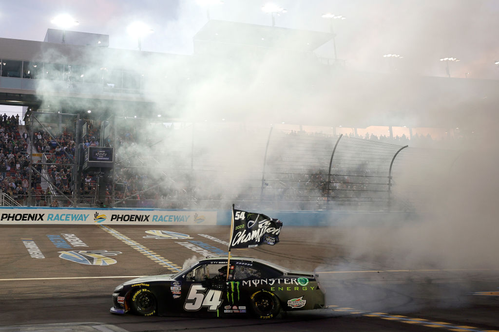 Gibbs lands final word with walk off Xfinity Series win and ...
