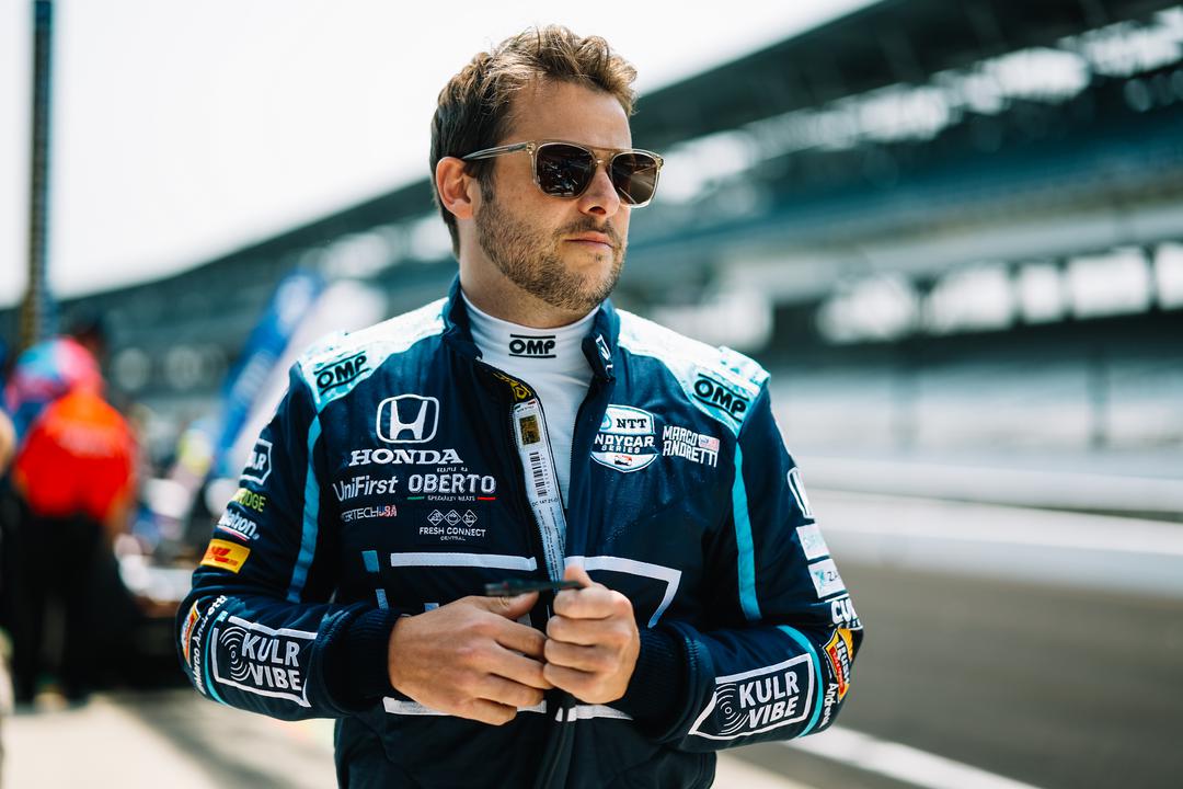 Marco Andretti feels good after Day 1 of Indy 500 practice, how he ...