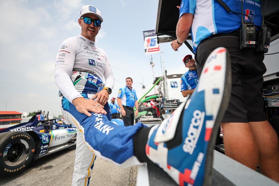 Rahal says car was capable of driving through the field, now, he doesn ...